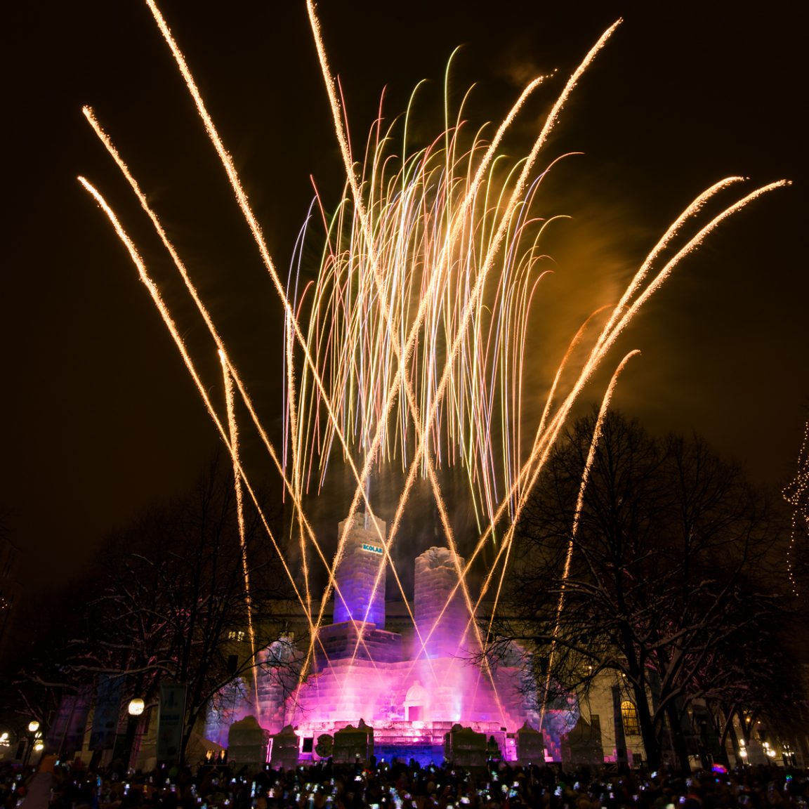 Winter Carnival Ice Palace | RES Pyro